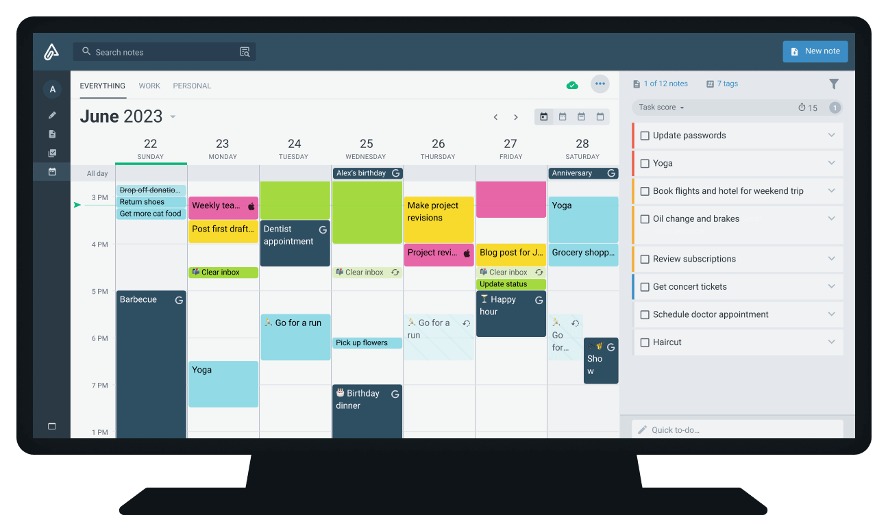 Amplenote's Desktop App